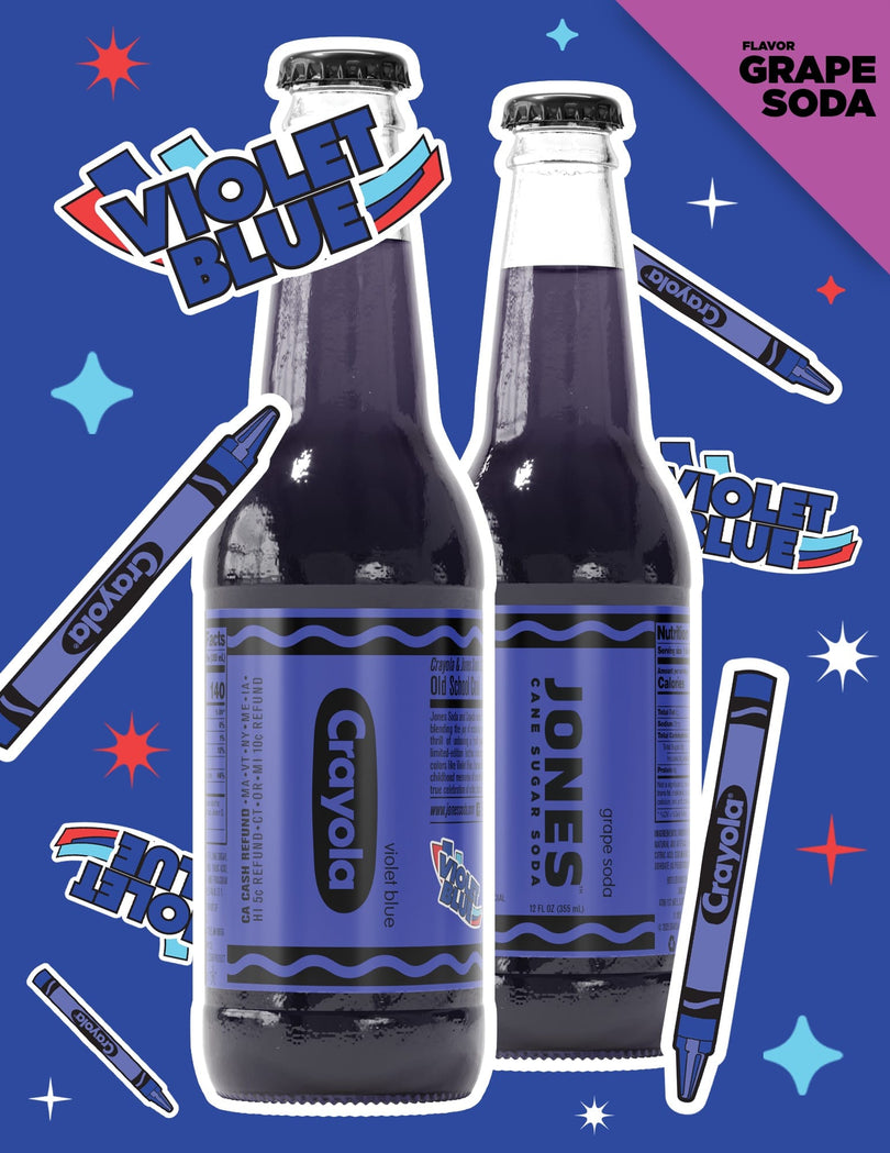 Jones Soda x Crayola Limited Edition 12-Pack – Jones Soda Co.