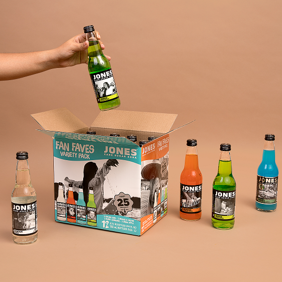 JONES Soda Fan Faves Variety – Jones Soda Co.